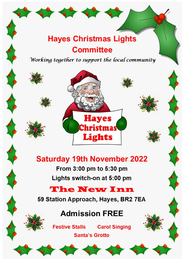 Coming soon – Hayes Christmas Lights – Hayes Music blog